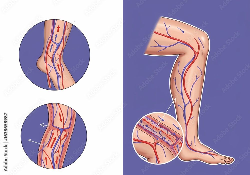 Understanding leg vein anatomy and blood flow for vascular health ...