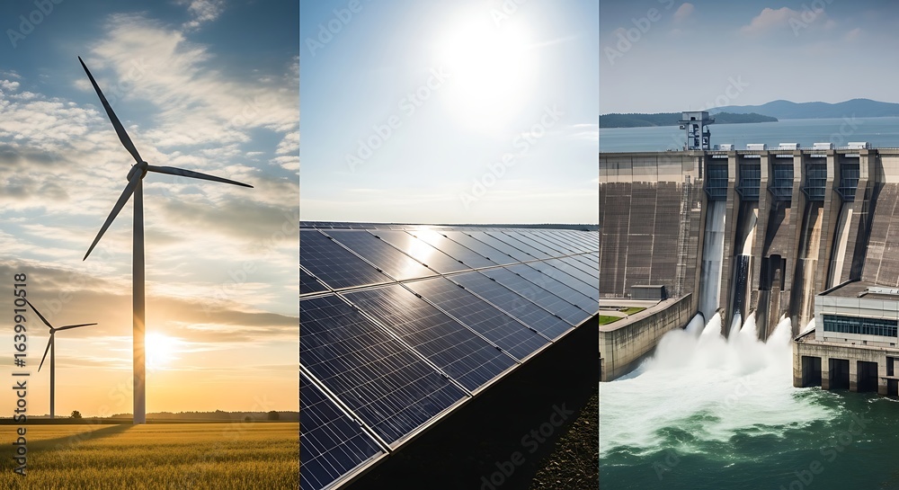 Innovative Renewable Energy Solutions: Showcasing Wind Turbines, Solar ...