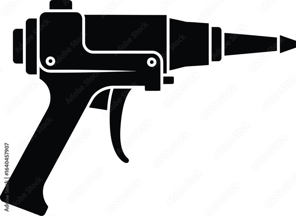 Rivet gun tool, a pneumatic riveter used in construction and ...