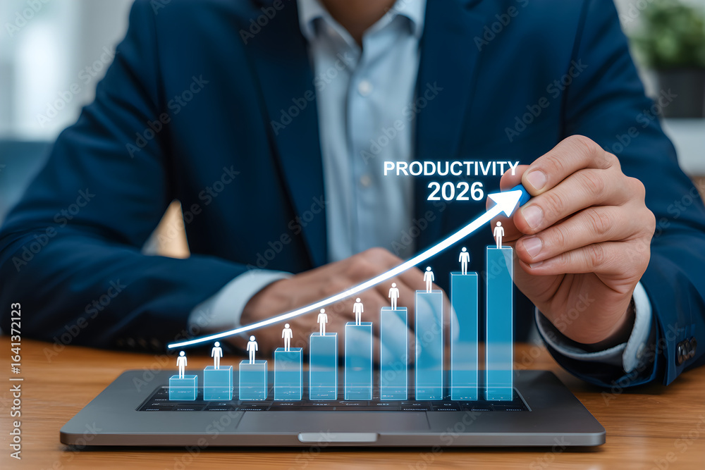 Inspiring growth and success visualization for future productivity ...