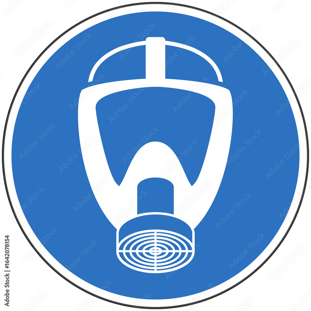 Ilustración de Stock Panneau Obligation du Port du Masque ...