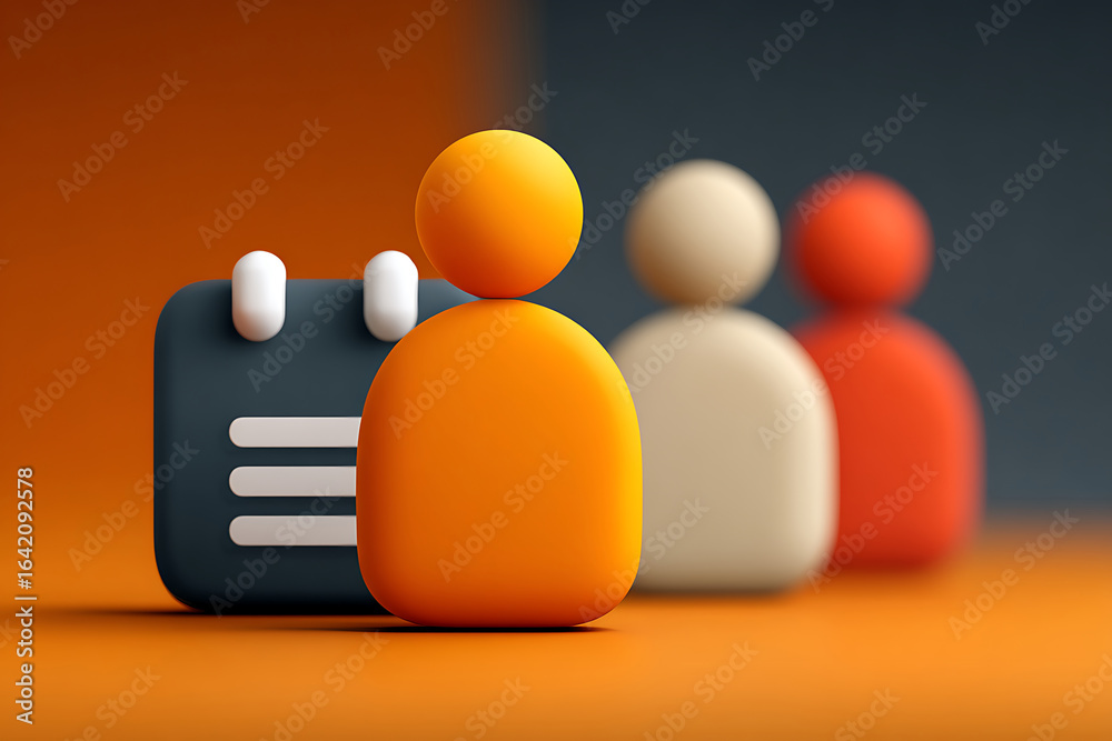 Manage your team schedule with ease using modern calendar app design ...