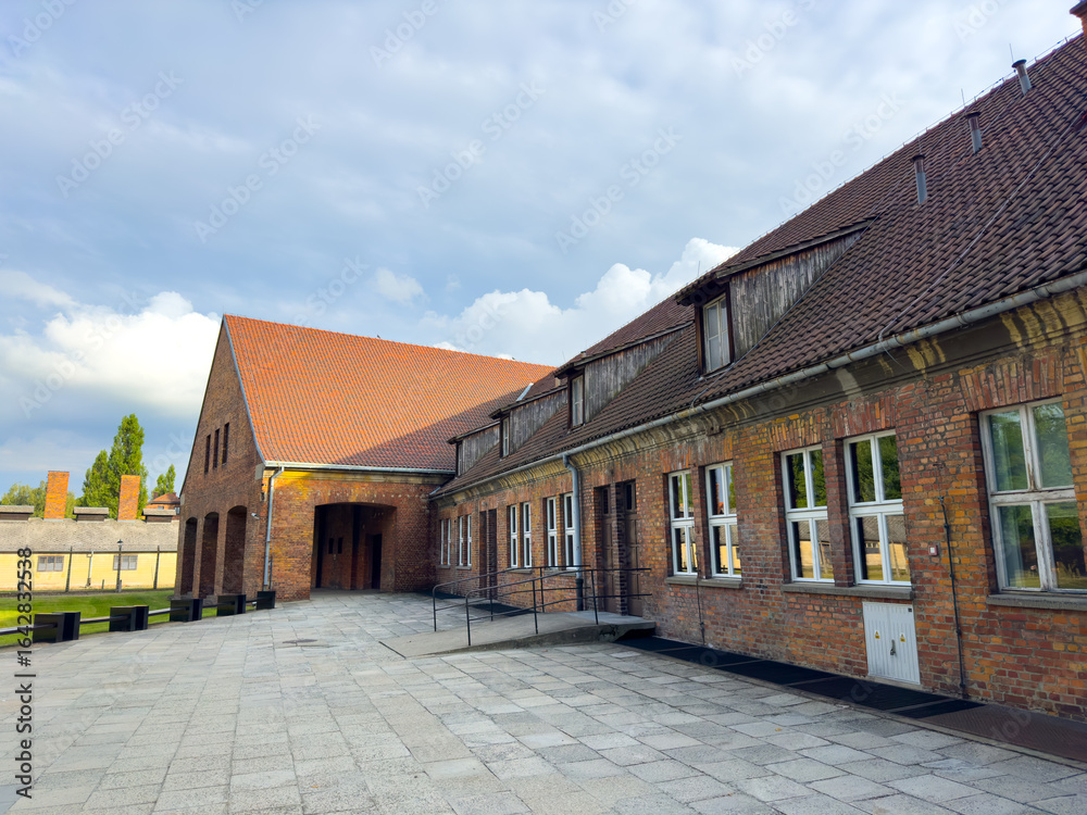 Auschwitz-Birkenau nazi concentration camp museum in Poland. Auschwitz ...