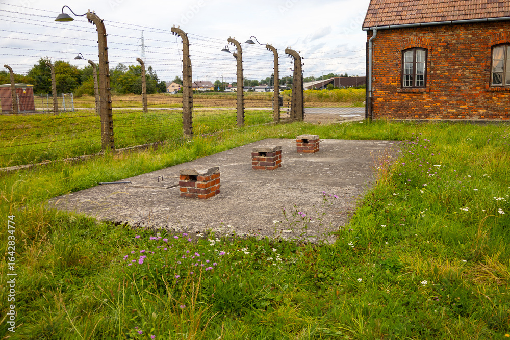 Auschwitz-Birkenau nazi concentration camp museum in Poland. Auschwitz ...