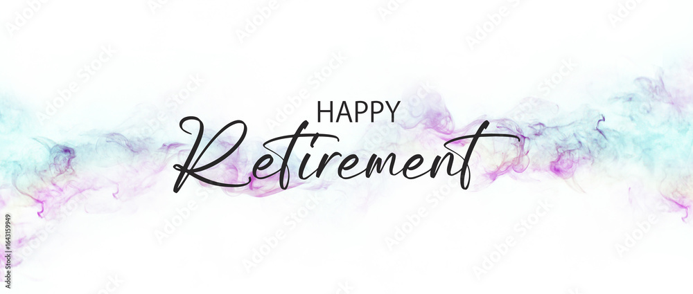 happy retirement card Stock Photo | Adobe Stock