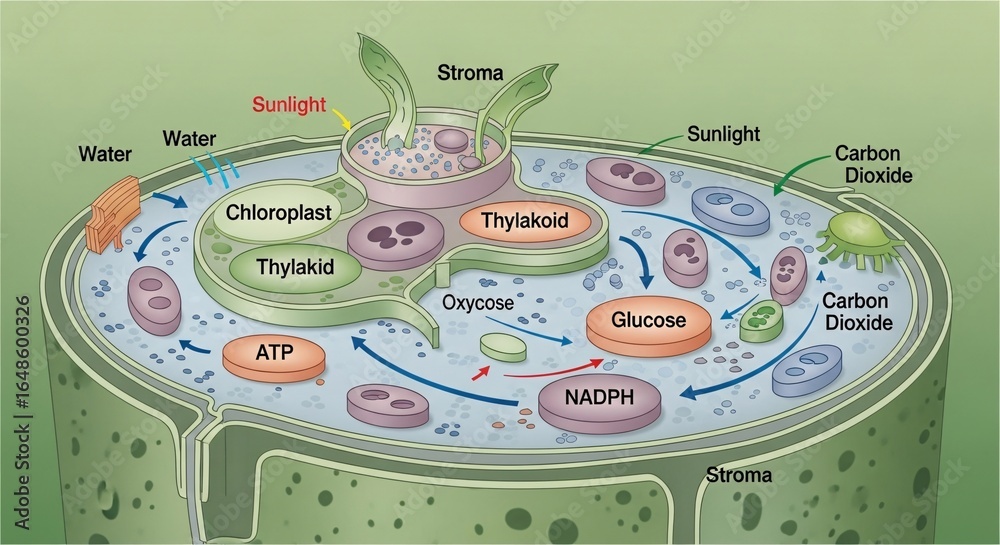Unlock plant life's secrets with this dynamic chloroplast ...