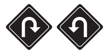 u turn ahead