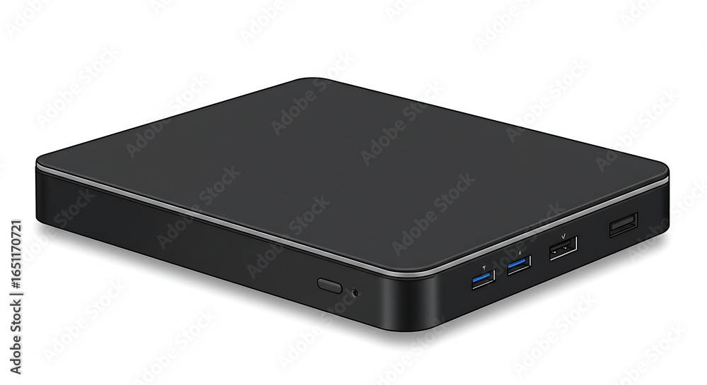 Sleek Mini PC Compact Computing Power for Modern Workspaces and ...