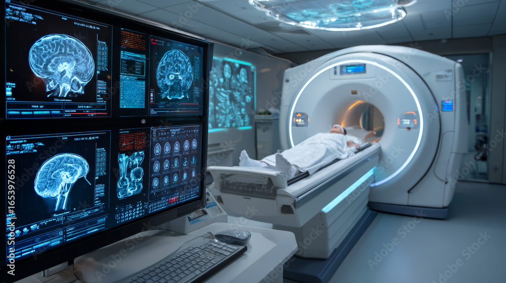 Magnetic resonance imaging brain scan medical technology hospital ...