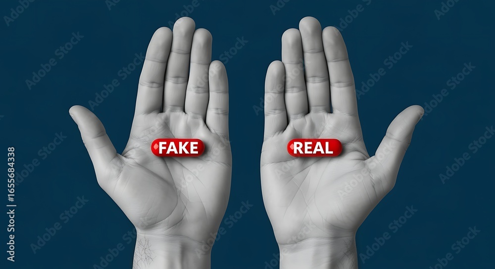 Choose Wisely The Dilemma of Fake vs. Real - Making Informed Decisions ...