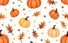 Thanksgiving Pumpkins Pattern Free Stock Photo - Public Domain Pictures