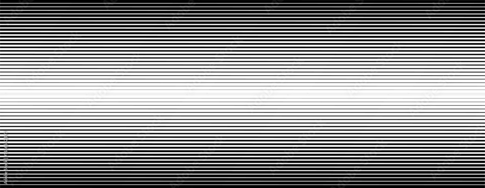 Halftone horizontal speed line abstract pattern. Vector halftone ...