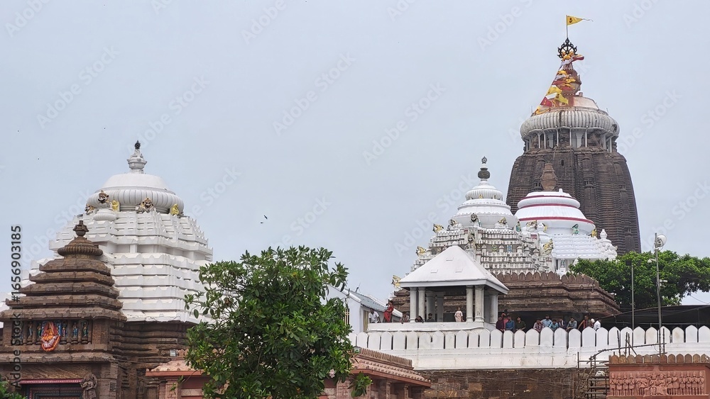 Jagannath temple at Puri, Odisha, India, also known as Jagannath Dham ...