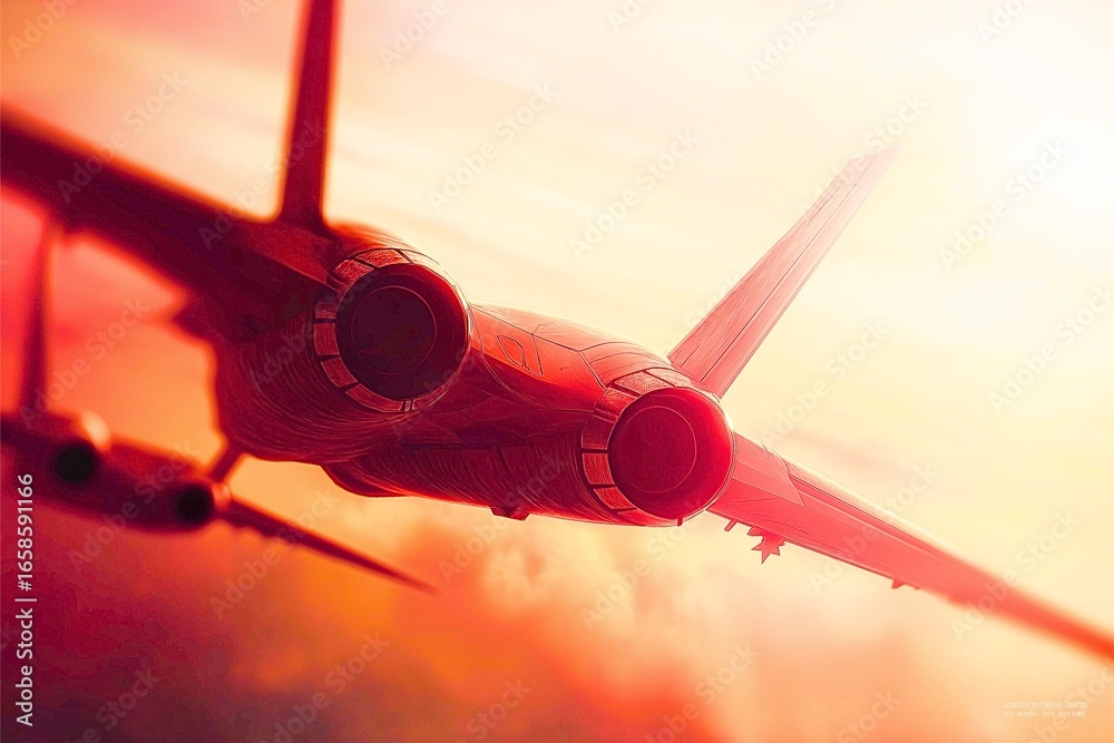 Fighter Jet Engine Close Up Military Fighter Jet Afterburner Flames ...