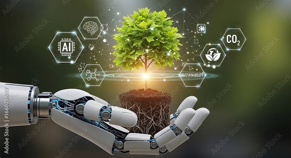 Sustainable Future, AI & Nature A Symbiotic Relationship, Growth ...