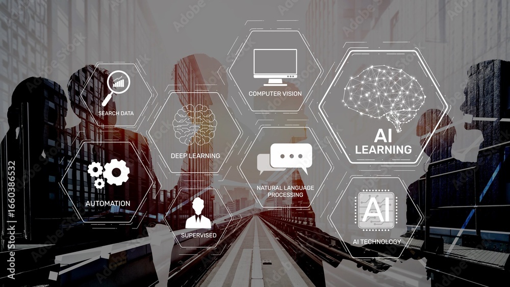 Zdjęcie bez tantiem: AI learning system involves deep learning ...