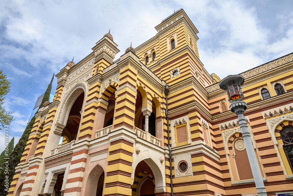Georgian National Opera and Ballet Theater of Tbilisi Neo-Moorish style ...