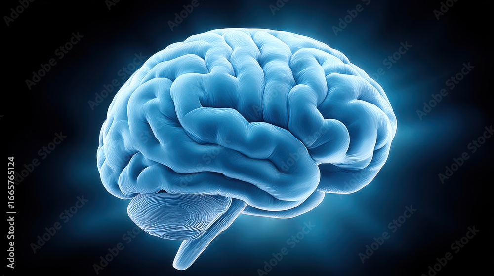 Detailed mri and ct scan of human brain reveals intricate structures ...