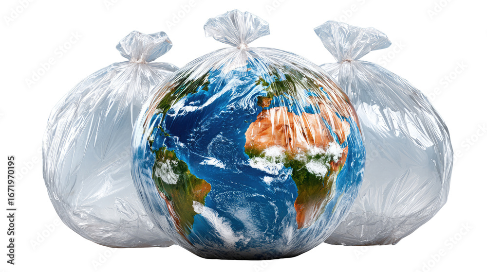 World in the Bin: An evocative visual representation of the planet ...