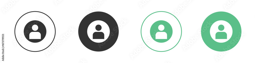 User icon for design and web. Stock Vector | Adobe Stock