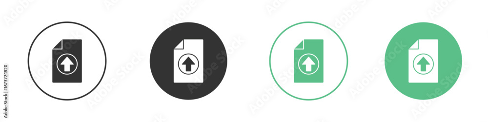 File upload icon for design and web. Stock Vector | Adobe Stock