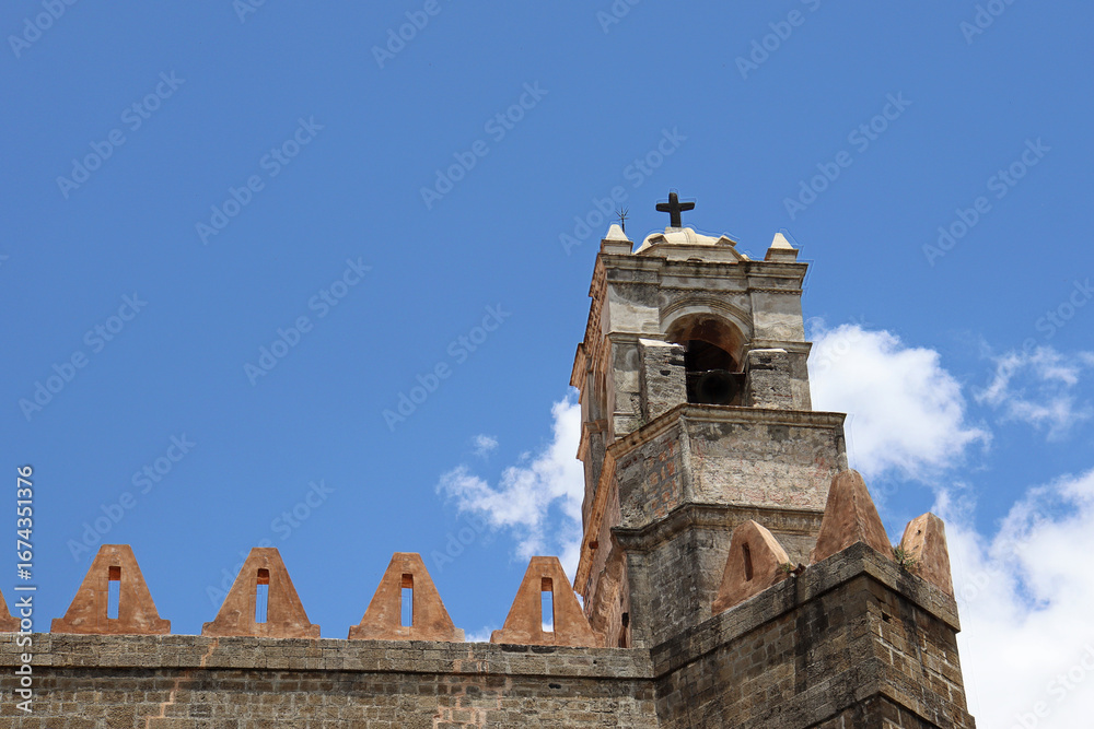 Convento de San Francisco de Huejotzingo en Puebla, México. Siglo XVI ...