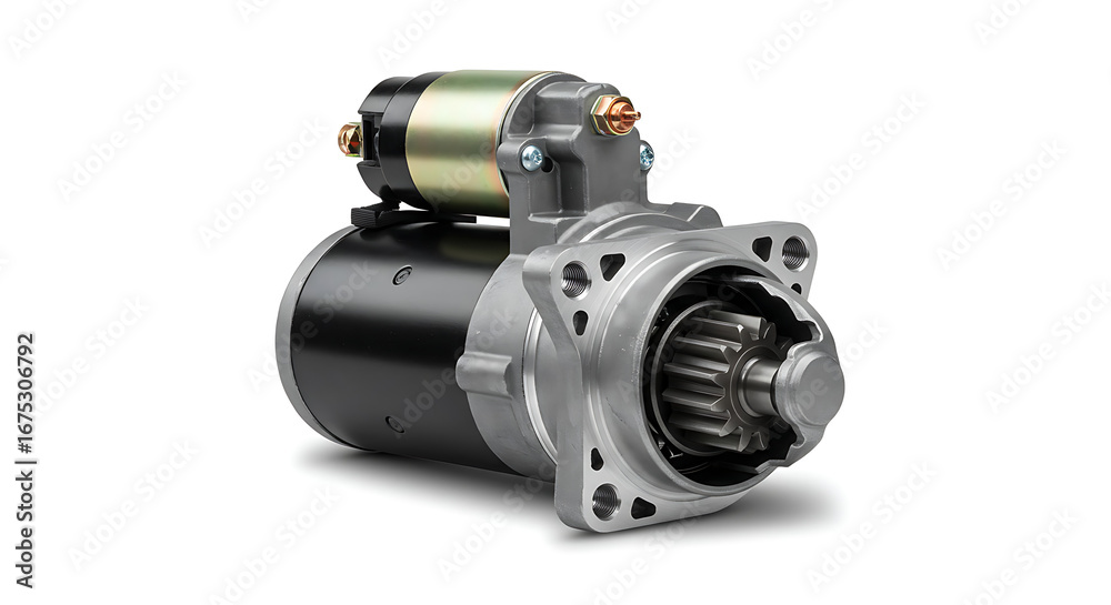 Automotive Starter Motor: Powerful Engine Starting System Component ...