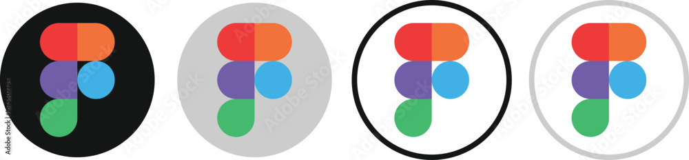 Figma Logo Bundle, Figma App Icon Set Vector, High resolution vector ...