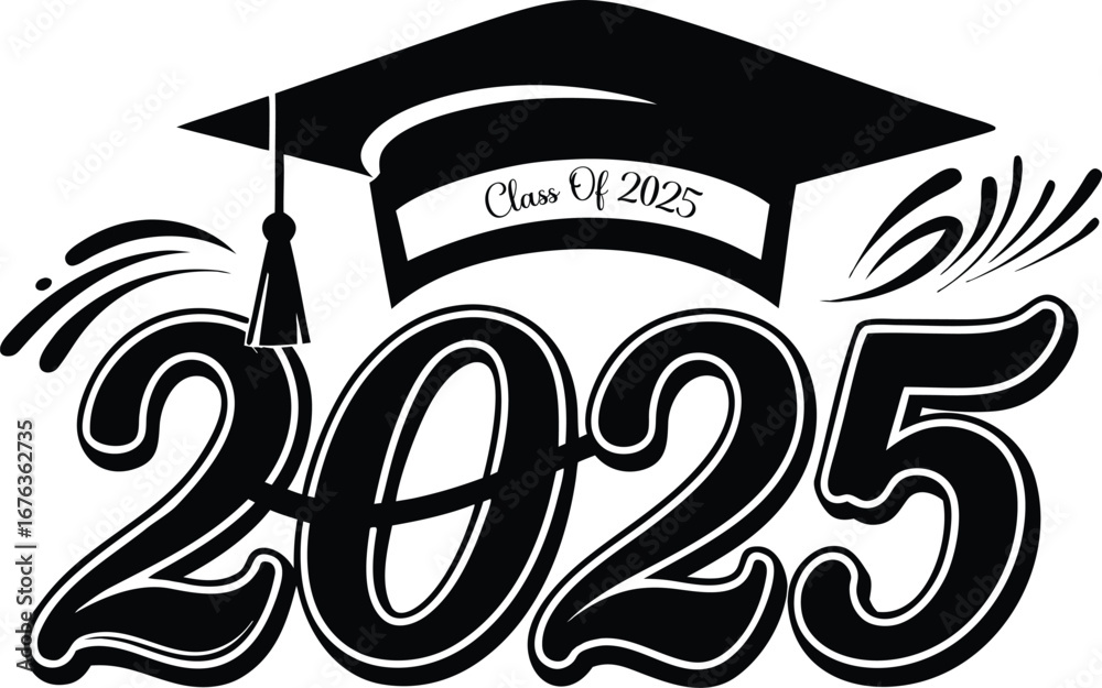 Celebrate the graduating class of 2025 with this iconic graduation cap ...