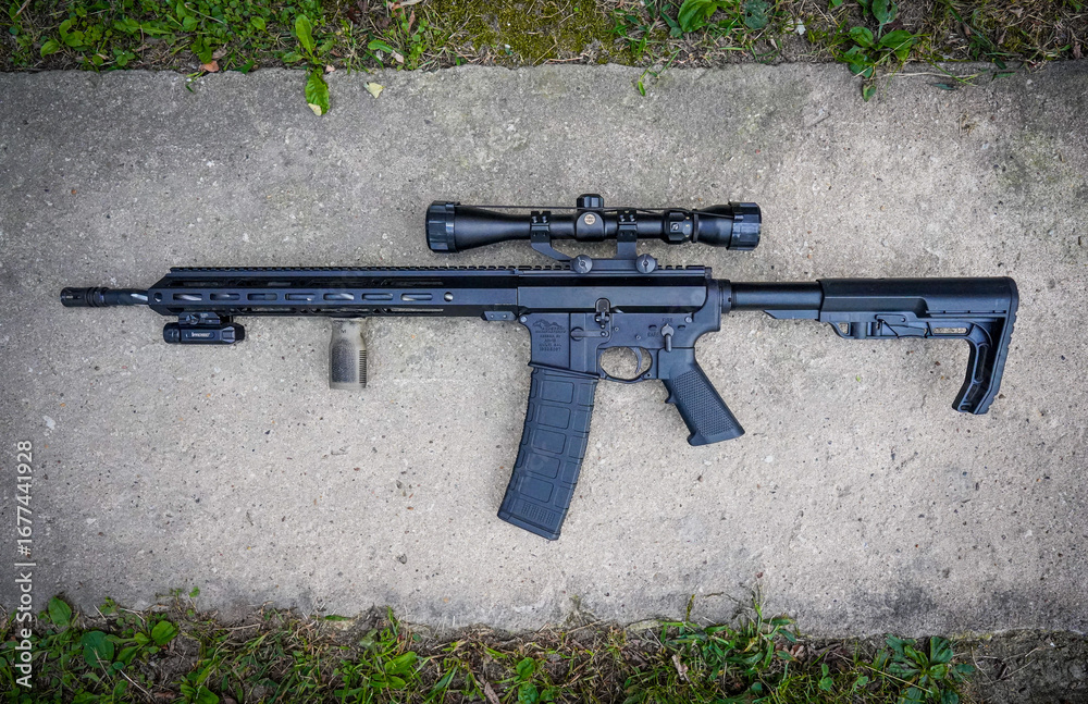 Fairlawn, Virginia, USA, 8-30-2025 Anderson Manufacturing AM-15 ...