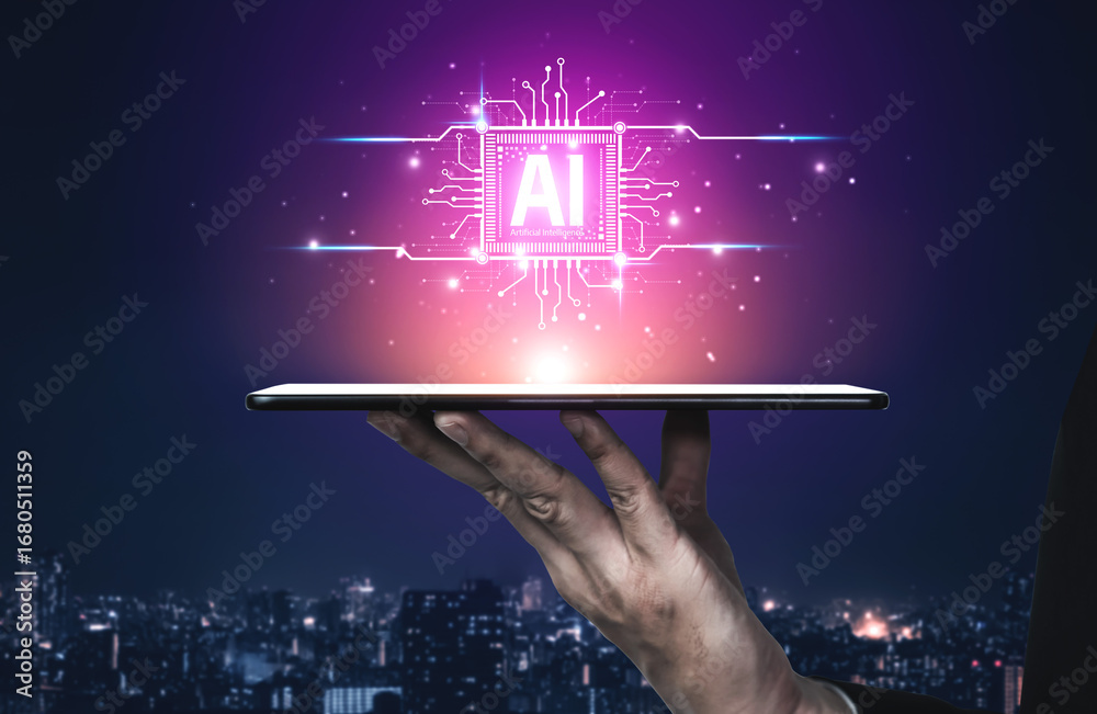 AI assistant with LLM, big data, machine learning, and generative AI powers prompt engineering ...