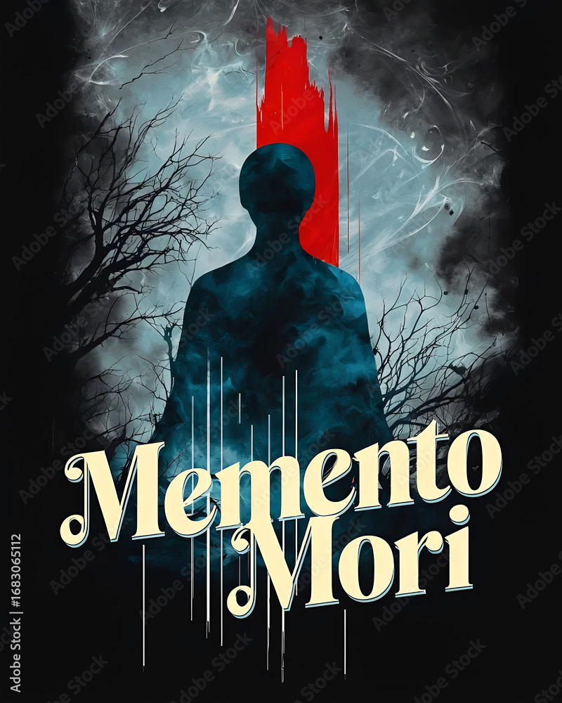 memento mori, ricorda che devi morire, frase in latino di fronte ad una ...