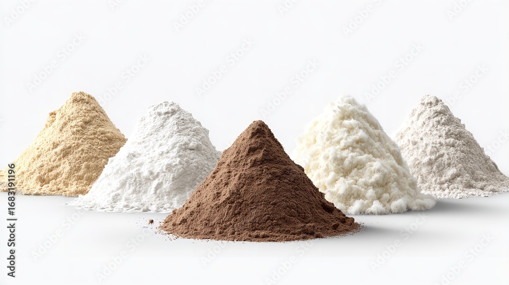 Five Types of Powder: Flour, Protein, and More - Culinary and ...