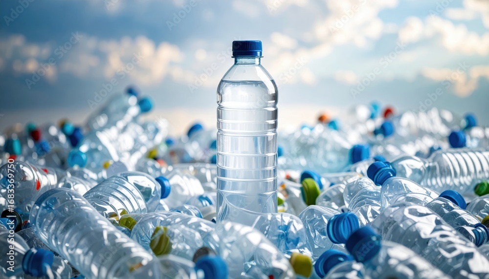 Plastic bottle waste pollution environment recycle water awareness ...