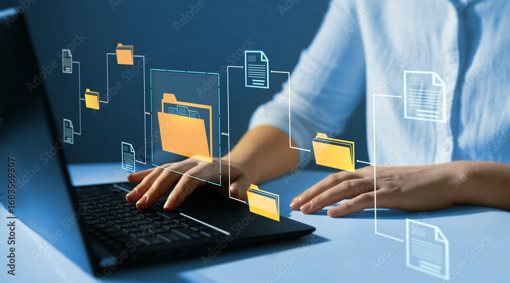 Online documentation database and document management system concept ...