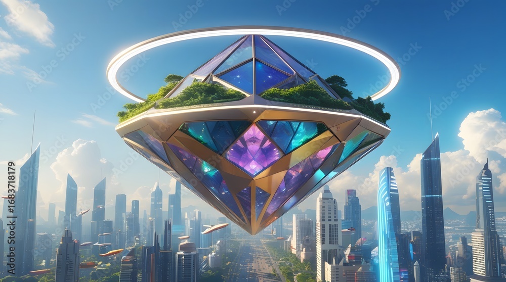 Sustainable Urban Design – Hovering Architecture with Green Rooftop ...