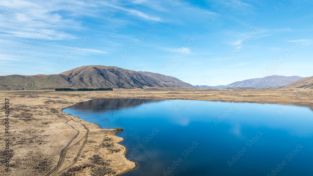 Lake Emma is a small lake in the Hakatere Conservation Park in ...