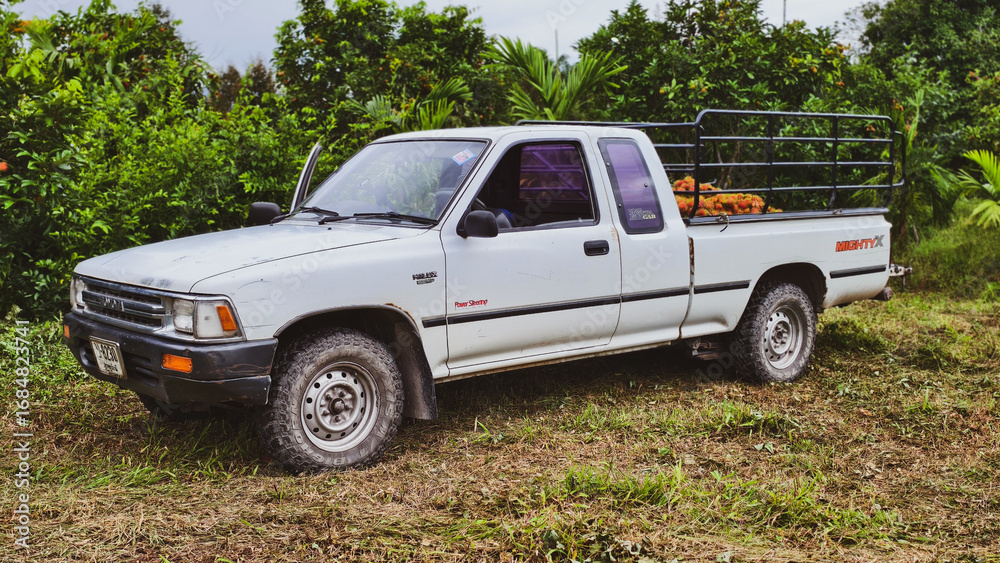 1990 Toyota Mighty X pickup truck still in use today, August 30, 2025 ...