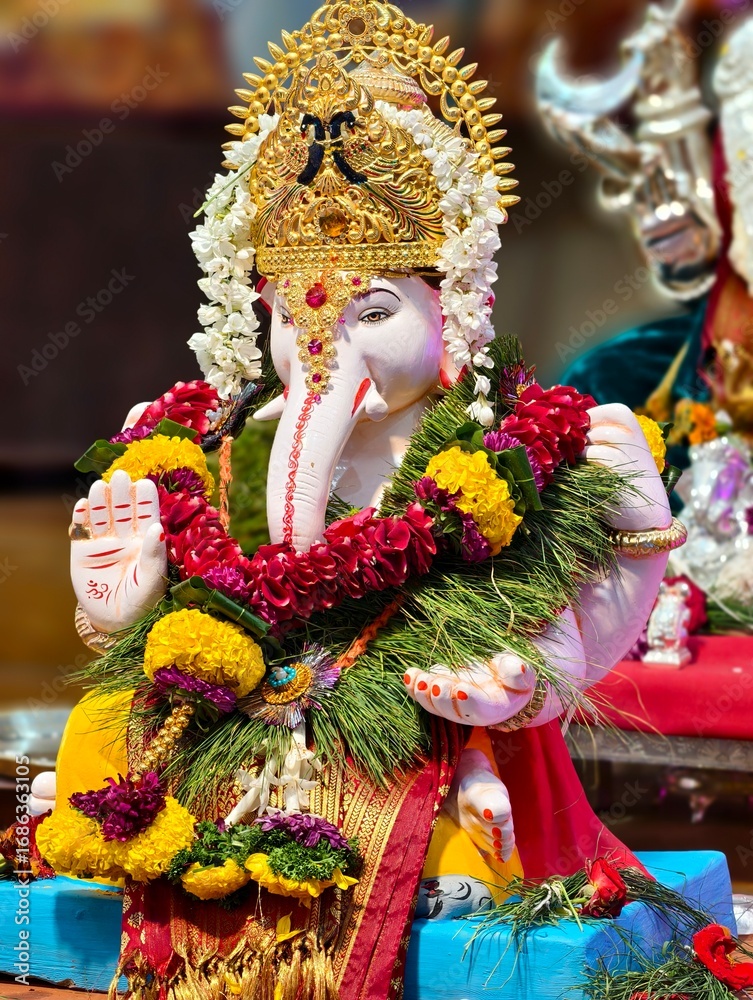 27 August 2025, Pune, Maharashtra, India, Kesari Wada Ganpati is the ...