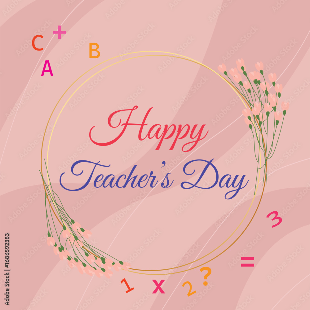 Happy Teachers Day 2025 - Heartwarming Tribute Illustration, World ...
