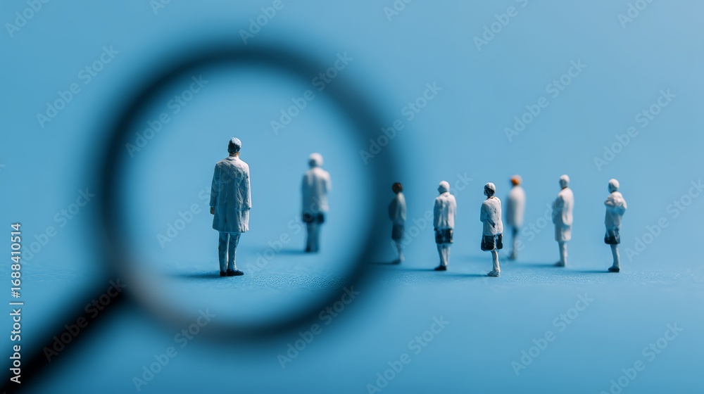 Human figures indicate employees, team members, collaboration, and ...