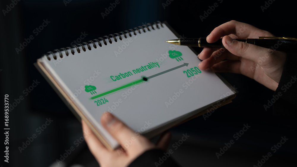 Carbon neutrality timeline illustrates carbon, neutrality, and ...