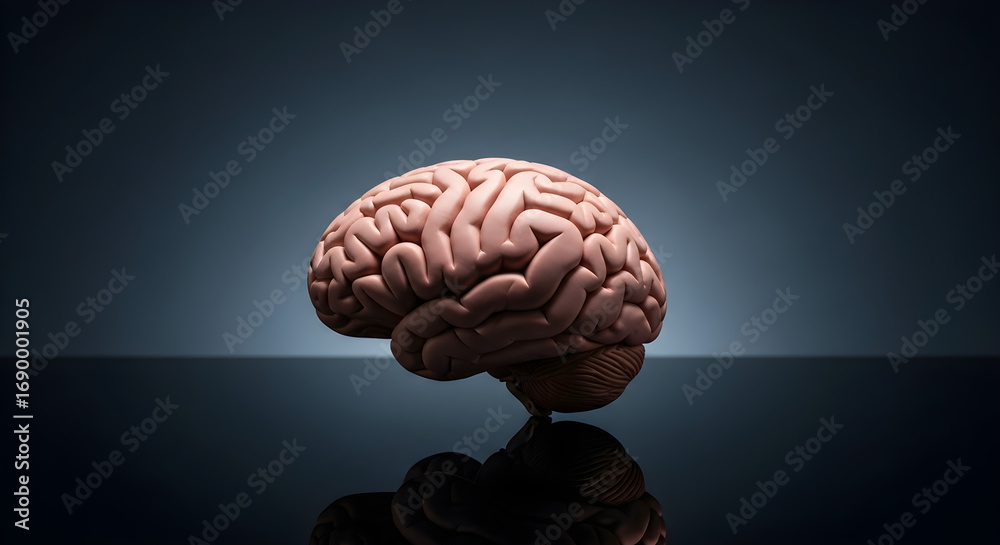 Human Brain Anatomy Structure And Function Stock Photo Adobe Stock