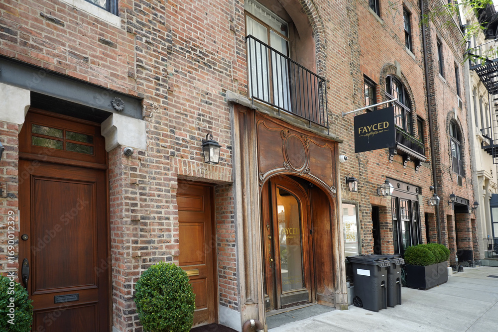 19th century former coach house converted to stores and apartments in ...