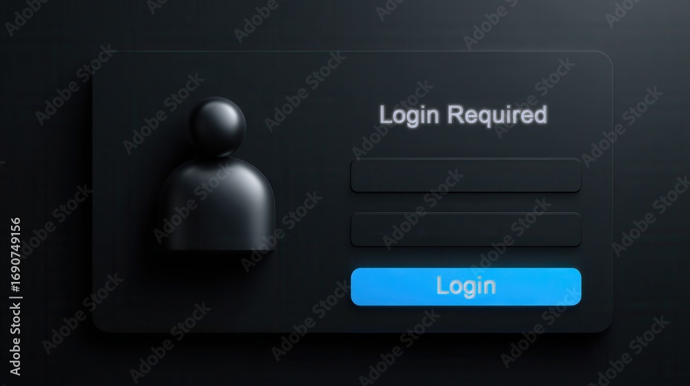 User Login Interface for Cybersecurity Awareness Training Portal with ...