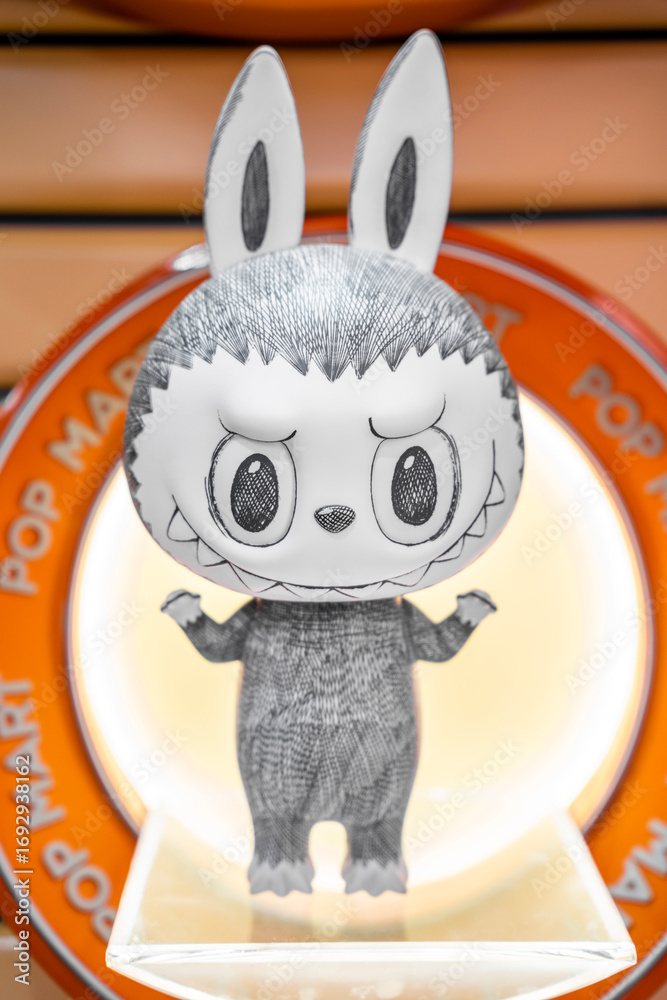 Bangkok, Thailand - September 4, 2025 : MEGA Collection LABUBU Sketch ...