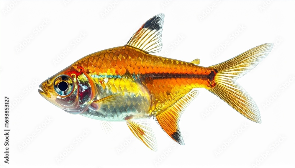 Golden pristella tetra pristella maxillaris x ray tetra aquarium fish ...
