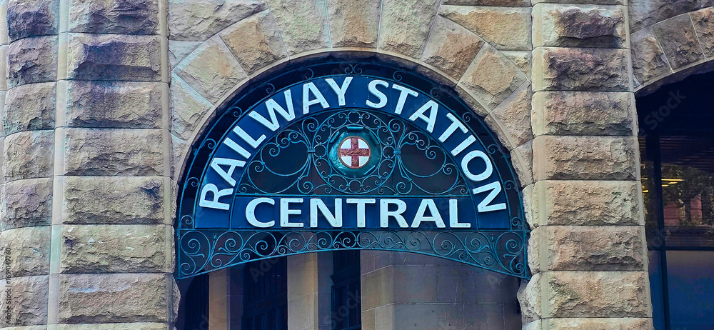 Sydney NSW Australia 18 September 2025.central train station train ...