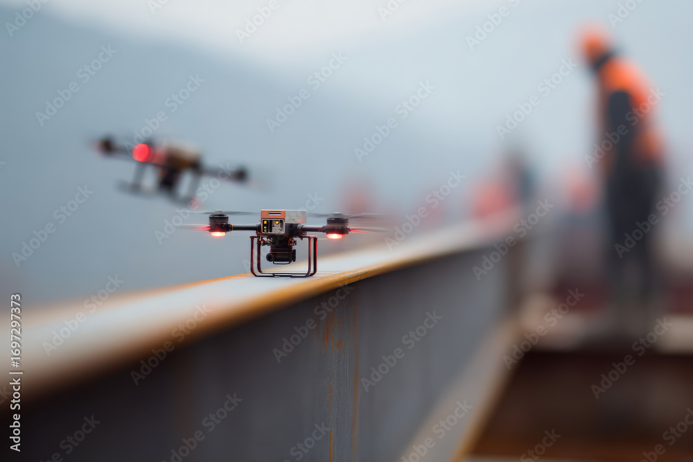 drones are revolutionizing bridge construction by assembling structures without need for cranes ...