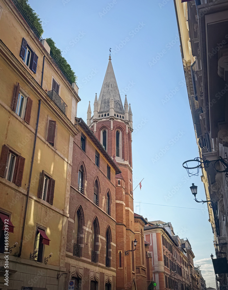 All Saints' Church in Rome, a stunning example of Gothic Revival ...